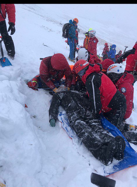 SMR Avalanche Training Group - Scottish Mountain Rescue