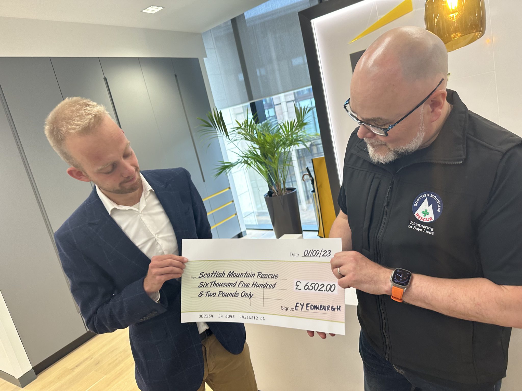 Thank You EY! - Scottish Mountain Rescue