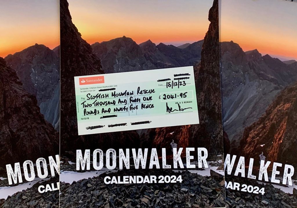 Moonwalker Calendar 2025 - Scottish Mountain Rescue